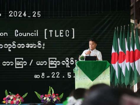 တအာင်းပညာရေးကောင်စီ၏ ဆရာမ စွမ်းရည်မြှင့် သင်တန်းဆင်းပွဲသို့ Tnla အထွေထ