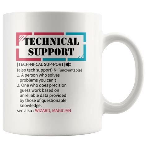 tech support definition mug computer programmer funny coffee mug 11oz artofit