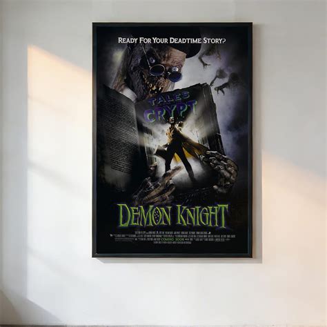 Tales From The Crypt Demon Knight Movie Poster、retro Aesthetic、90s