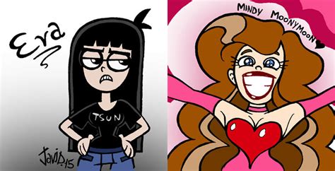 Eva And Mindy By Javidluffy On Deviantart