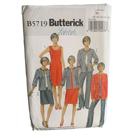 Butterick Other Butterick Misses Jacket Dress Skirt Pants Sewing