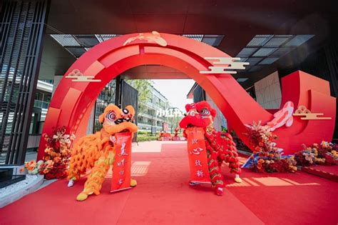 交付美陈｜定制门头 锦渔美好归家 鱼跃龙门