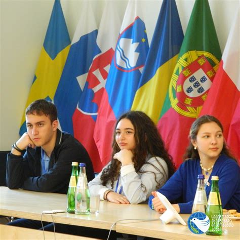 საქართველოს 🕊️ 5 8 მაისს საქართველოს ახალგაზრდა დიპლომატთა კლუბმა ევროპის დღის აღსანიშნავად