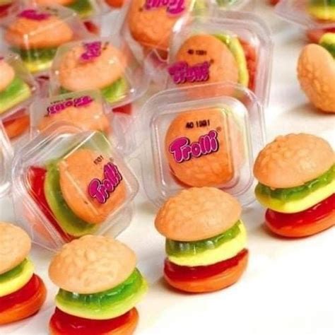 Мини мармеладные бургеры из Германии от компании Trolli 滋36 ₽ У нас ...