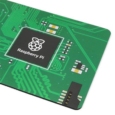 Official Raspberry Pi Design Mouse Pad V2 [discontinued] The Pi Hut