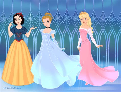 Snow Queen Scene Azaleas Dolls Disney Princesses1 By Aranel125 On