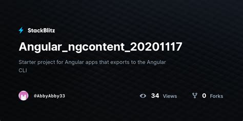 Angularngcontent20201117 Stackblitz