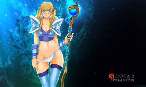 Sexy Crystal Maiden Dota Game Wallpapers Gallery