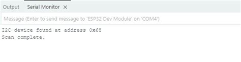 Esp32 I2c Scanner Detect I2c Devices And Get Their Address