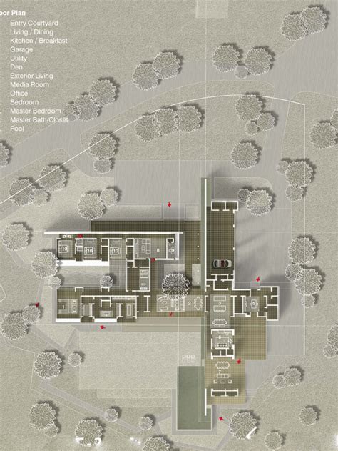 ️ Architecture Design Rendering In Photoshop Plan Concept Architecture