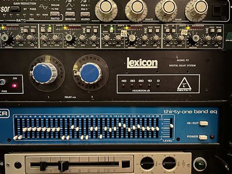 lexicon model 92 digital delay system reverb