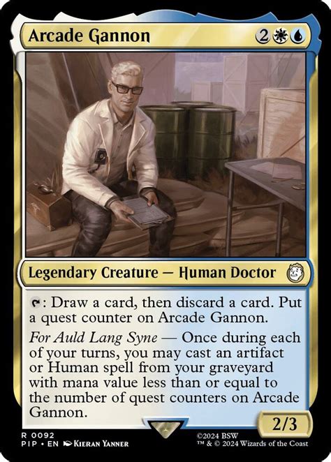 Arcade Gannon Universes Beyond Fallout Magic The Gathering