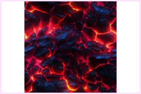 Magma Texture Seamless Pattern Graphic By Forhadx5 Creative Fabrica