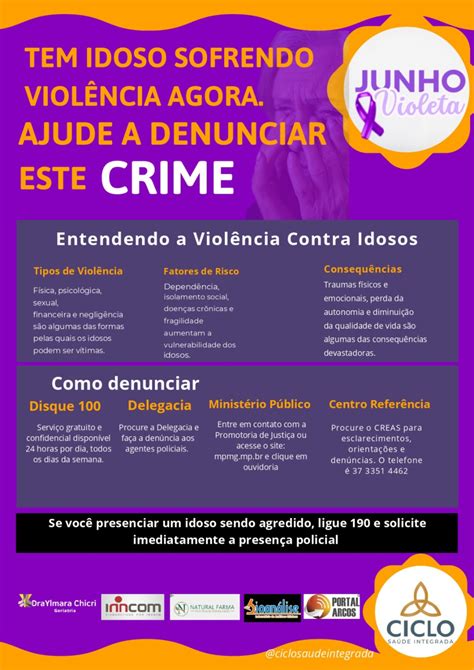Portal Arcos Junho Violeta Campanha De Conscientização Sobre