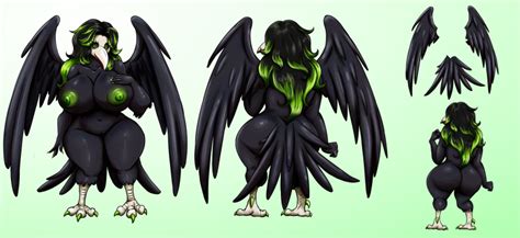Rule 34 Bird Character Design Commission Crow Digital Art Monster Original Character Plague