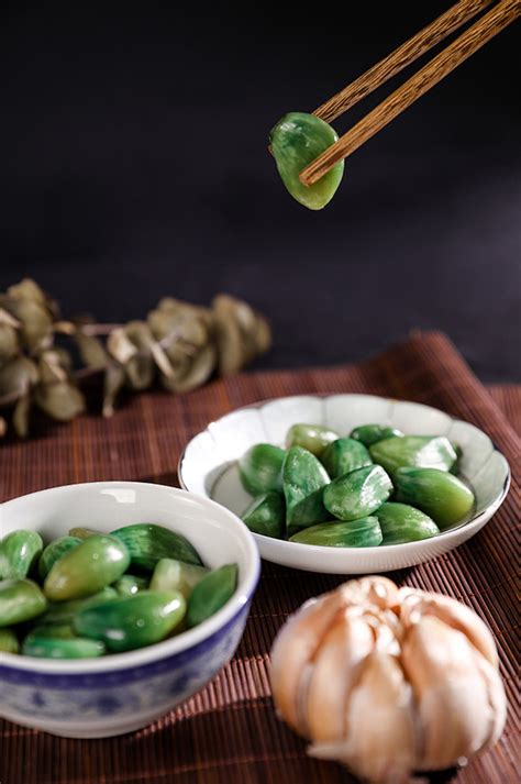 大蒜腊八蒜传统美食腊八物品摄影图片 众图网
