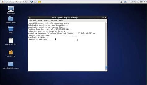How To Check Internet Speed From Command Line Using Speedtest Cli Tool