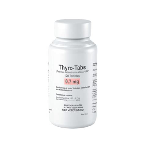 Thyro Tabs C 0 7 Mg Laika Mascotas