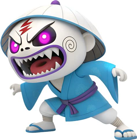 Terrifying Japanese Yokai Cartoon Character Design 58188926 Png