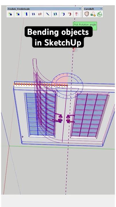 Bending Objects In Sketchup Nicetower Sketchup Architect Youtube