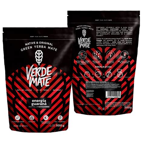 Чай Verde Mate Green Energy Guarana Yerba Mate, Билки, 0.5 кг - eMAG.bg