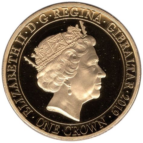 1 Crown Elizabeth Ii Norwegian Raf Squadron 332 Gibraltar Numista