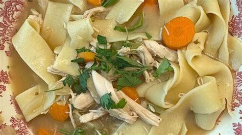 Grandmas Chicken Noodle Soup Recipe Montana Happy