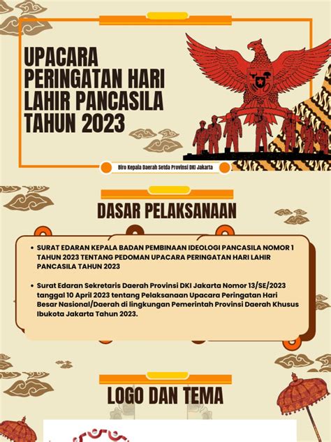 Upacara Peringatan Hari Lahir Pancasila Tahun 2023 Pdf