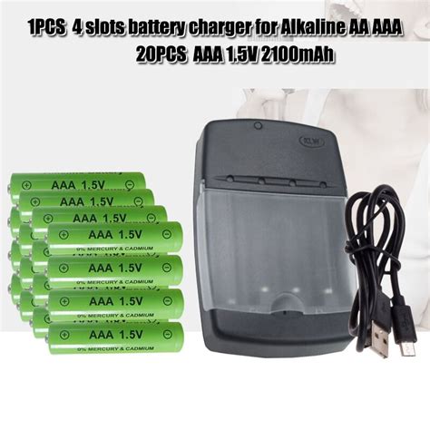 Aaa 15v Alkaline Rechargeable Battery 2100mah S Grandado