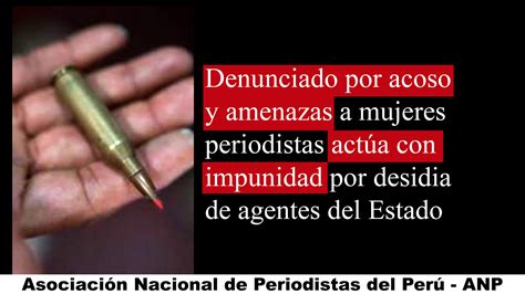 Lima Reporteras de varios canales son víctimas de acoso sexual intimidación y amenazas ANP