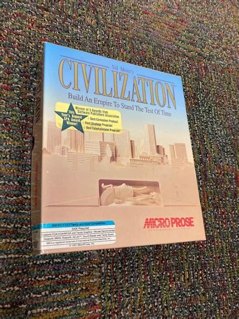 Found A Near Cib Copy Of Civ 1 With Tech Tree Anyone Interested Rciv