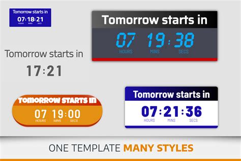 countdowns and timers for spx graphics