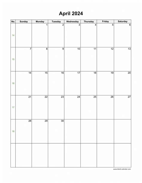 Free Printable Vertical April Heda Hyacinthia