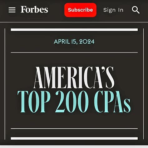 Joseph Walloch On Linkedin Joseph Walloch Cpa Is On Forbes Top 200 Cpas In America 2024 14