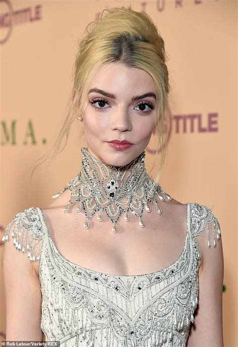 Anya Taylor Joy Embraces Co Star Mia Goth At The La Premiere Of Emma