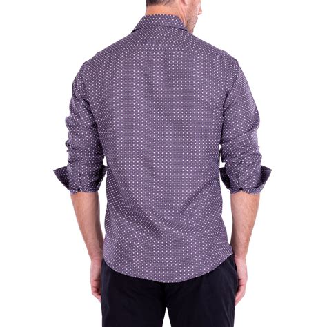 Costa Nova Long Sleeve Button Up Shirt Black Xs Bc Collection