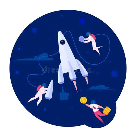 Broken Rocket Stock Illustrations 587 Broken Rocket Stock