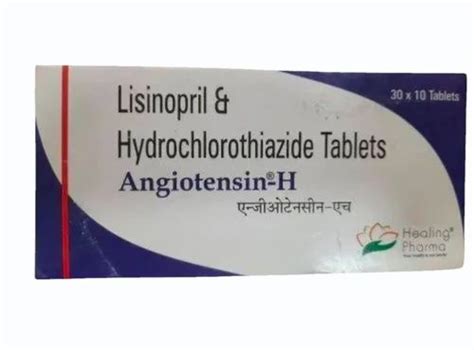 Lisinopril And Hydrochlorothiazide Tablets At ₹ 250stripe Byramji