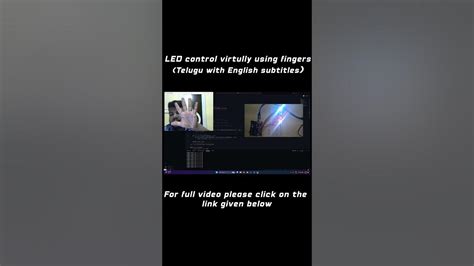 Python Opencvpython Opencv Arduino Iotprojects Led Control Virtully Using Fingers Youtube