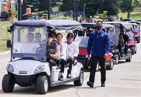 Bamsoet Dan Airlangga Dampingi Presiden Resmikan Kawasan Ekonomi Khusus