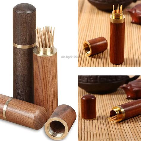 Дървена кутия за сухранение на игли за шиене Аксесоари Ямбол