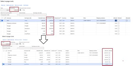 Landed Cost Module In D365 Finance And Operations Carnaby Erp