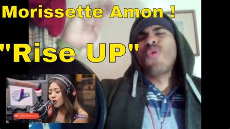 Morissette Amon Rise Up Reaction Youtube