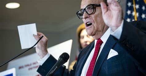 Dominion Voting Systems Sues Rudy Giuliani For 13 Billion Infobae