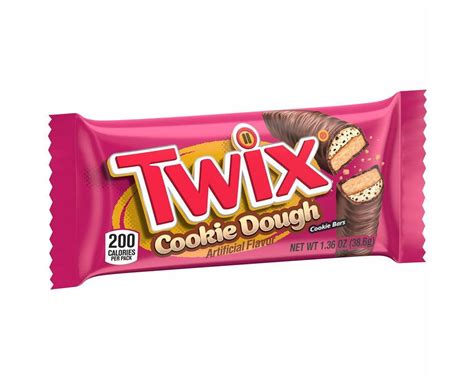 Twix Limited Edition Cookie Dough 136 Oz Bars 20 Box Candy