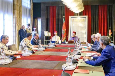 Communiqué Du Cabinet Royal Séisme Le Roi Mohammed Vi Préside Une