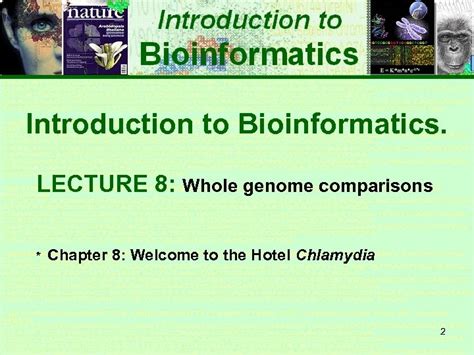 Introduction To Bioinformatics 1 Introduction To Bioinformatics