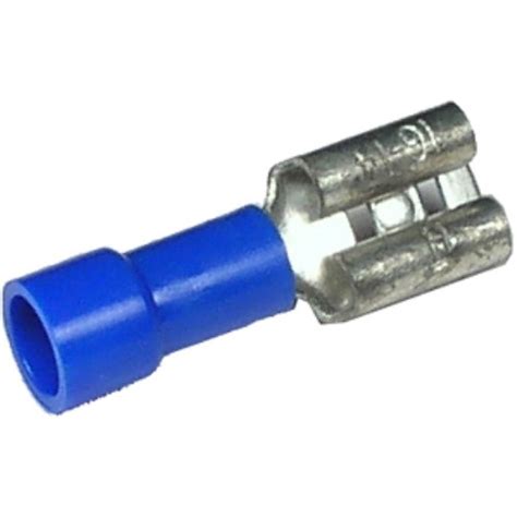 Pico 16 14 Awg Blue Vinyl Insulated Female Quick Connector 0 205