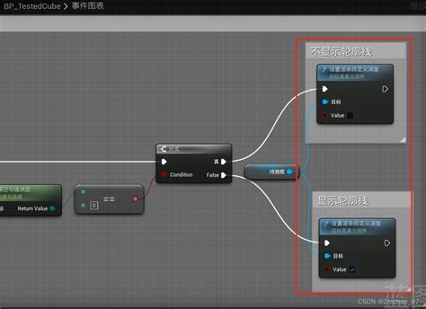 【ue5】显示或隐藏物体轮廓线 ue5 黄色外边框消失 csdn博客