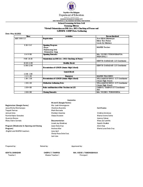 Lac Matrix Lis System Pdf